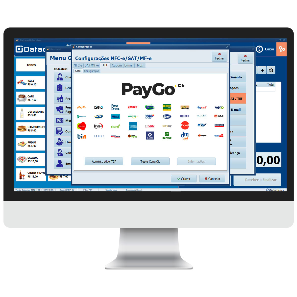 Módulo TEF PayGo | Datacaixa Tecnologia