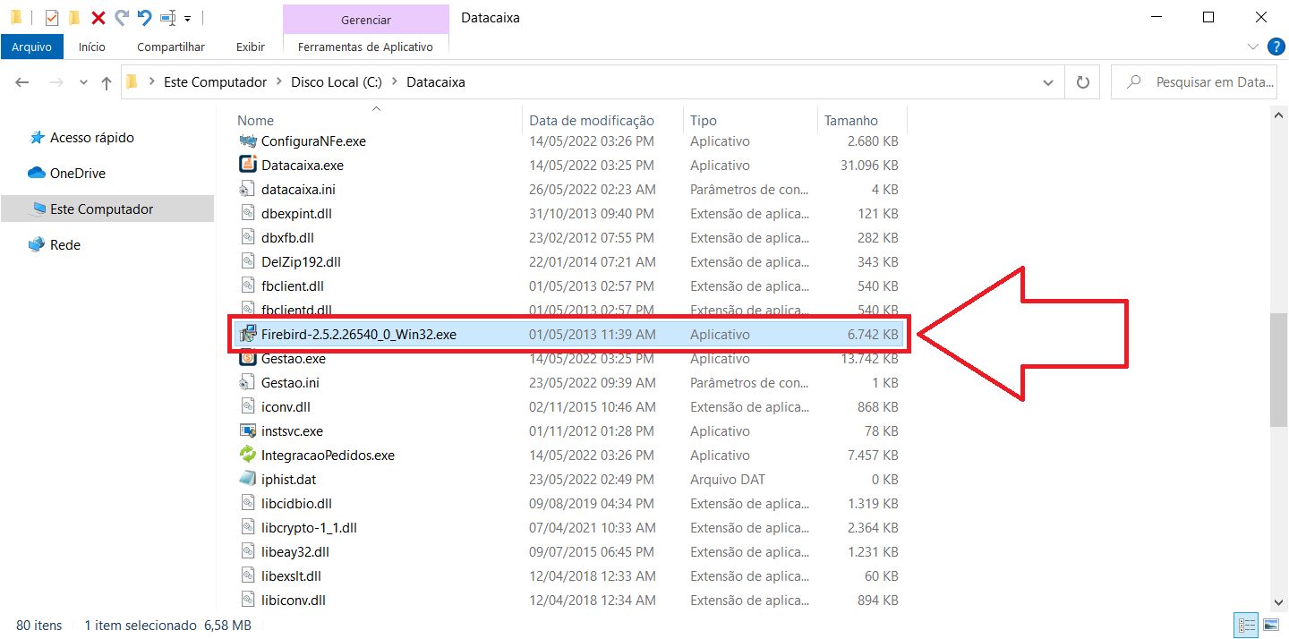 Como resolver a mensagem Exception EReadError in module Datacaixa.exe? | Datacaixa