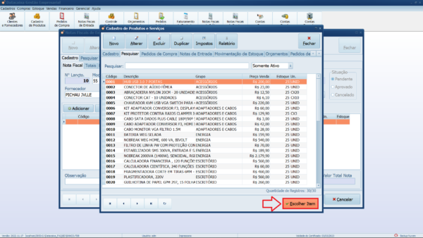 Como criar uma Nota de Entrada no Gestão? | Datacaixa