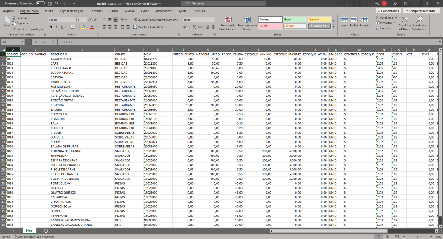 Como importar produtos no PDV? | Datacaixa