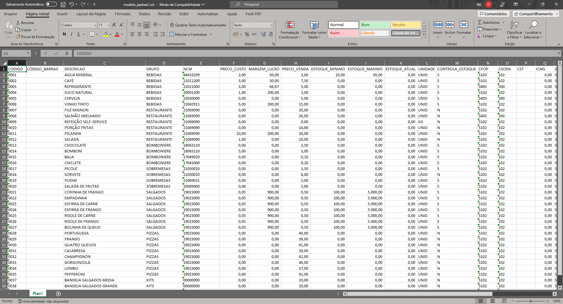 Como importar produtos no PDV? | Datacaixa