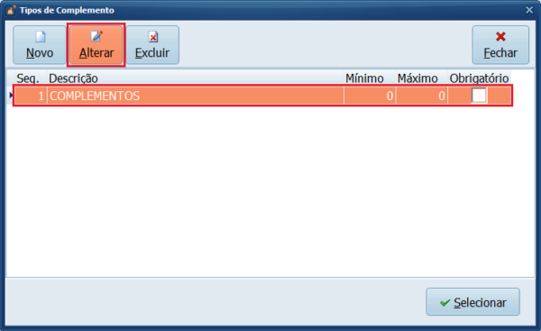 Como trabalhar com Complementos no PDV? | Datacaixa