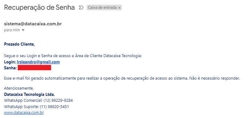 Como fazer login na Área do Cliente Datacaixa? | Datacaixa