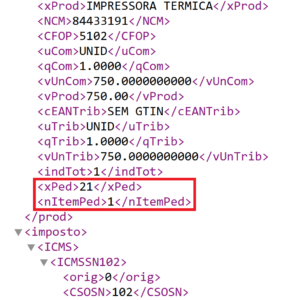 Como Informar as Tags xPed e nItemPed no XML da Nota Fiscal | Datacaixa